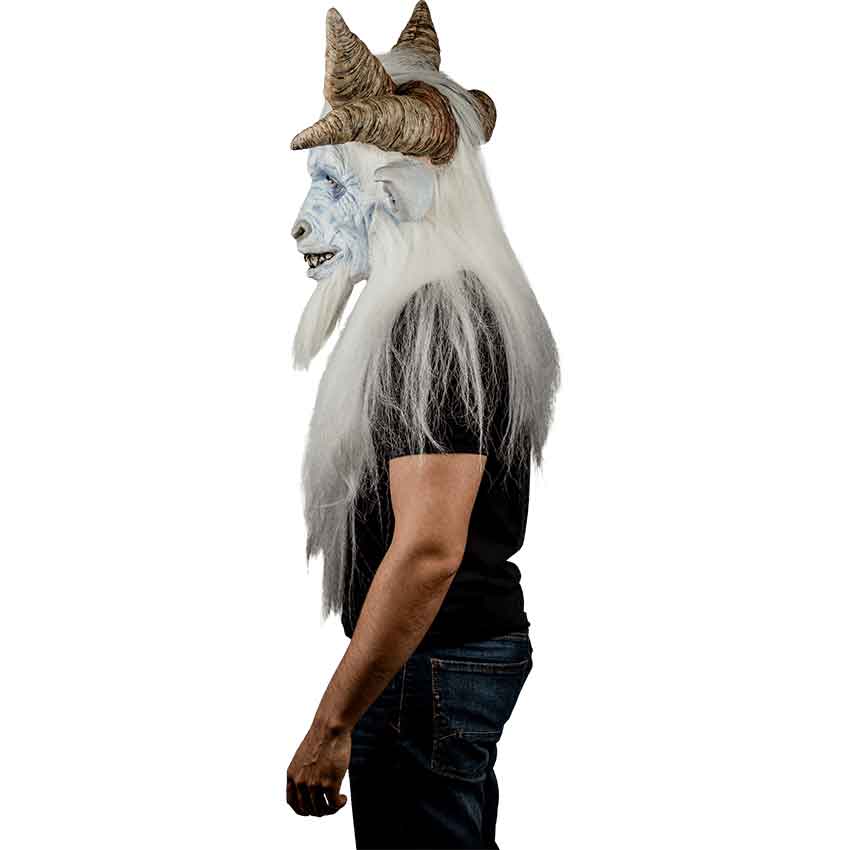 Pale Baphomet God Mask