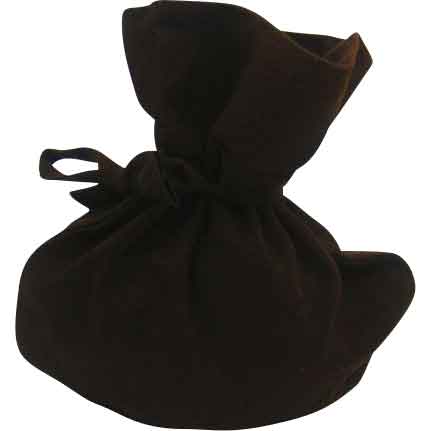 Garin Medieval Drawstring Pouch - Dark Brown