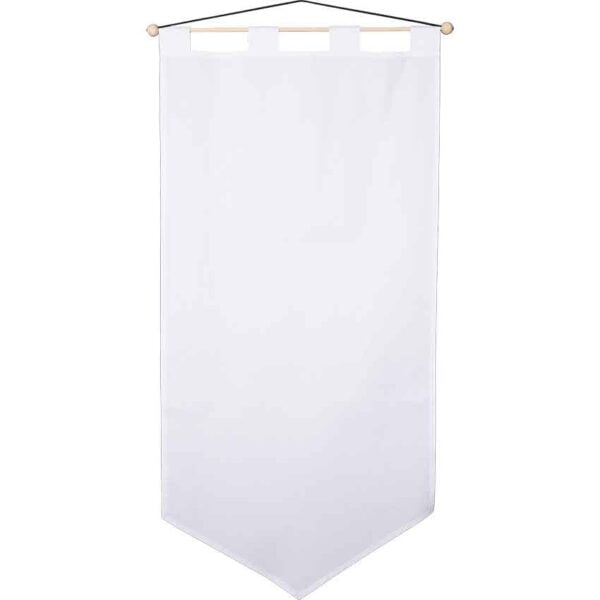 Plain Pointed Medieval Banner - Large