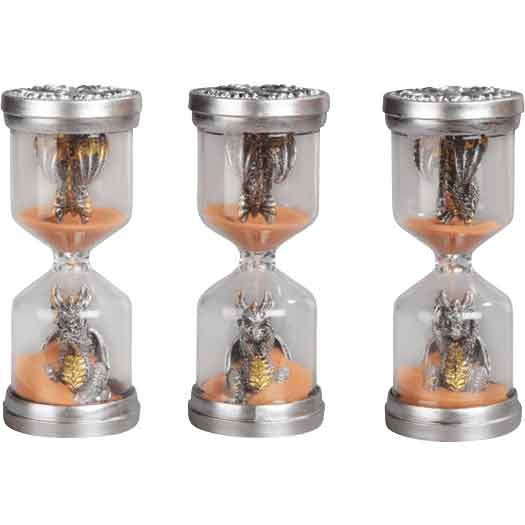 No Evil Dragon Hourglass Set