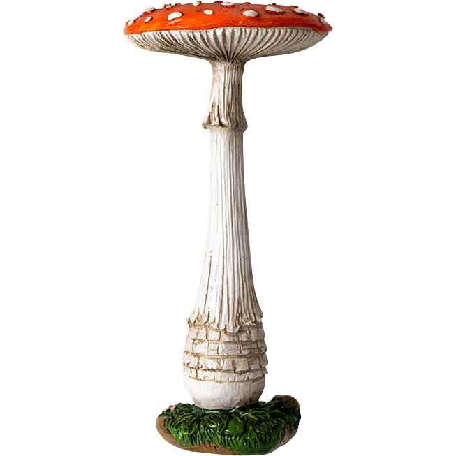 Red-Capped Mushroom Statue