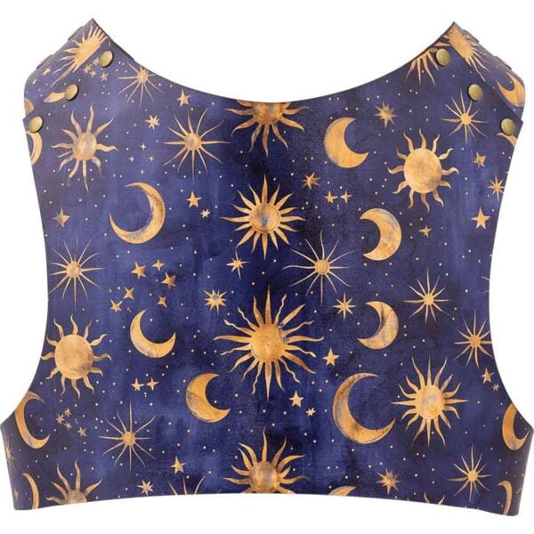 Celestial Midnight Leather Jacket