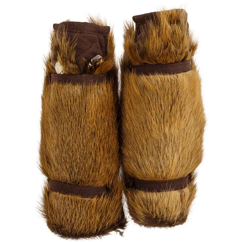 Arthur Padded Fur Greaves