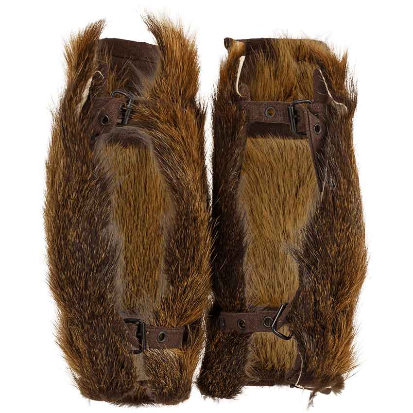 Arthur Padded Fur Greaves