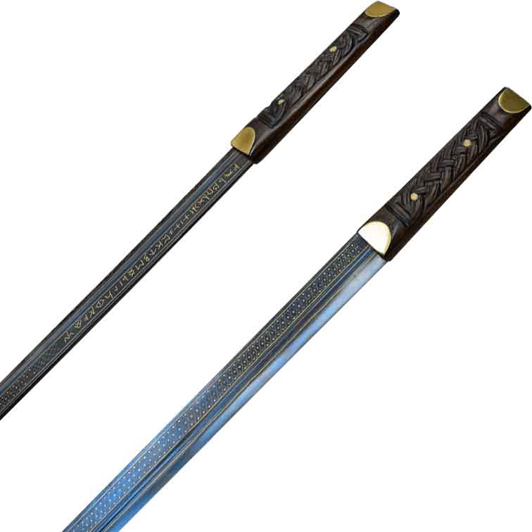 Deluxe Gold-Inlay Seax of Beagnoth