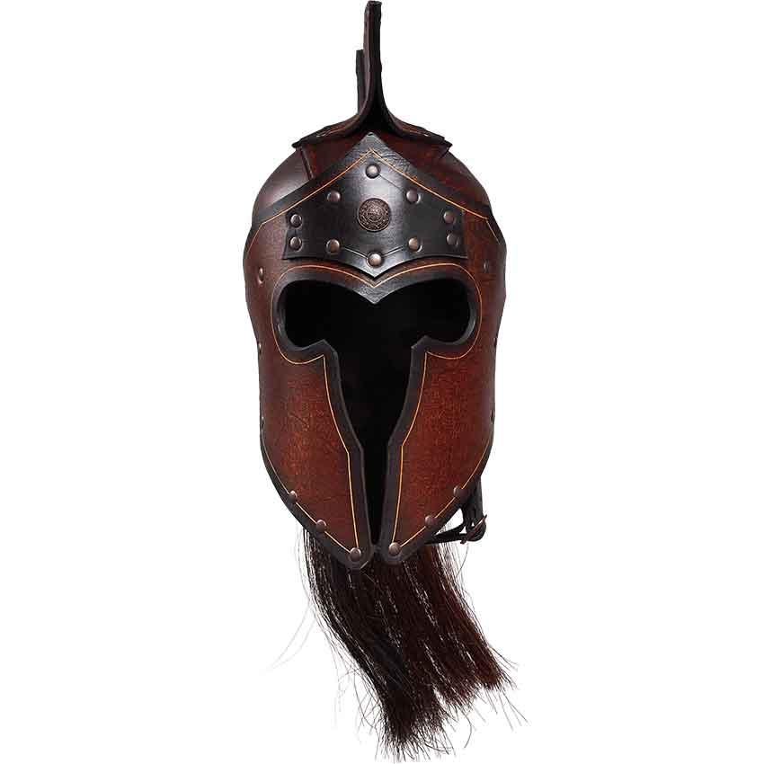Roman Leather Helm
