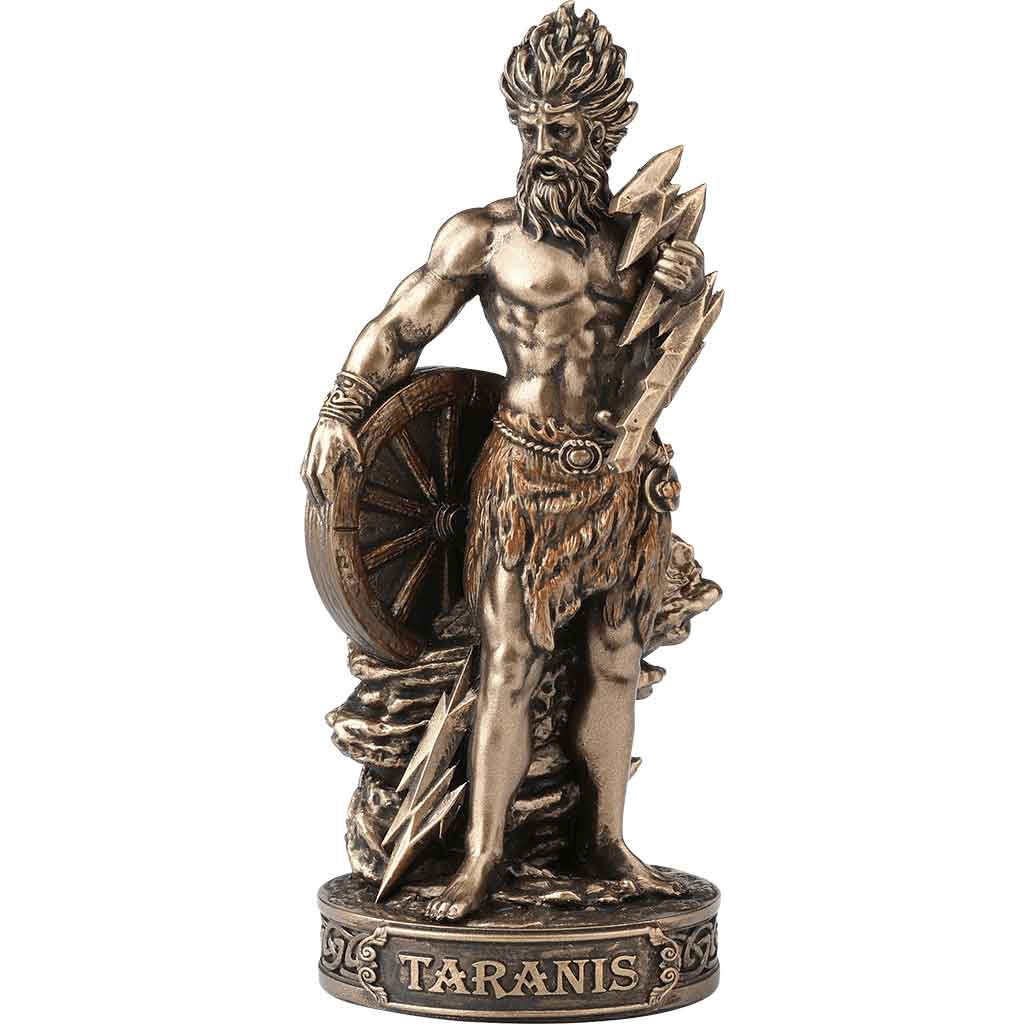 Taranis Celtic God Of Thunder Statue