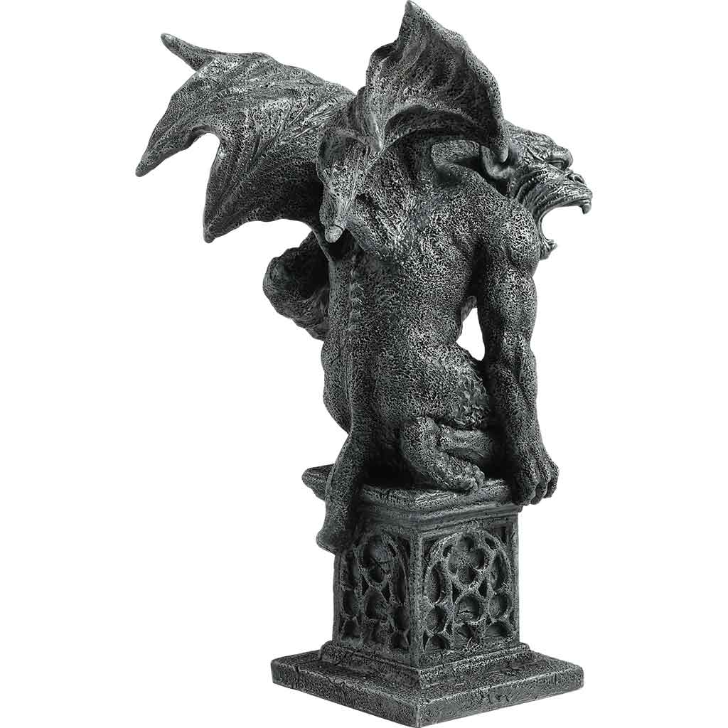 Winged Kneeling Gargoyle Statue